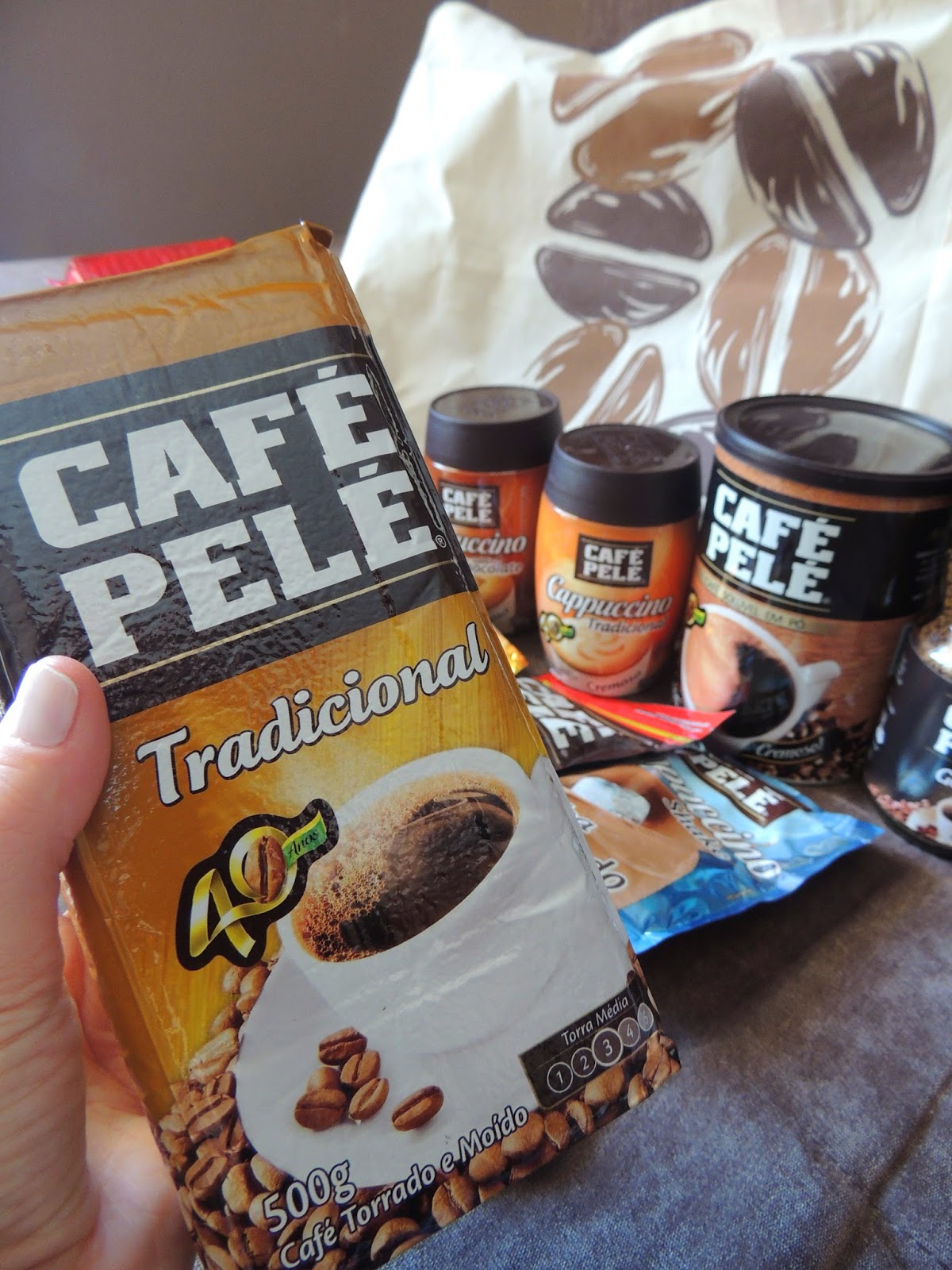 RECEBEMOS PRODUTOS DA CAFÉ PELÉ - Priscila Schulz | RECEITA ESPERTA ...