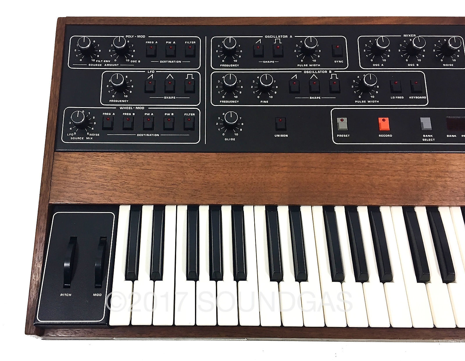 MATRIXSYNTH: Sequential Circuits Prophet V Rev 3.3 SN 4623