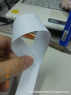 DIY Gift Ribbon Using Paper ~ Saving the World One Day at a Time