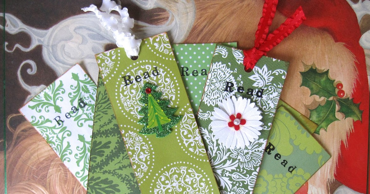 BLISSFUL ROOTS: Christmas Bookmarks (DIY)