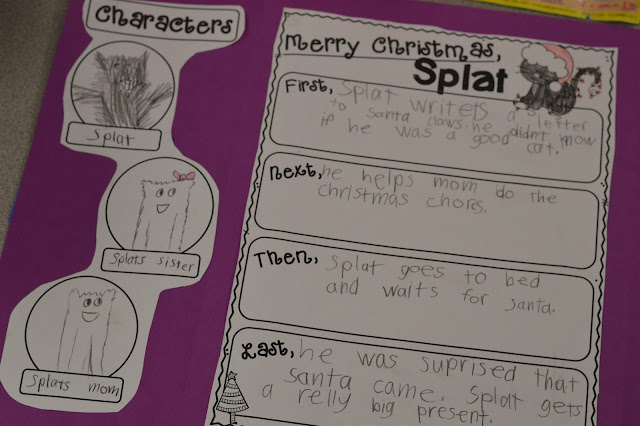 The First Grade Lunchbox: Merry Christmas, Splat