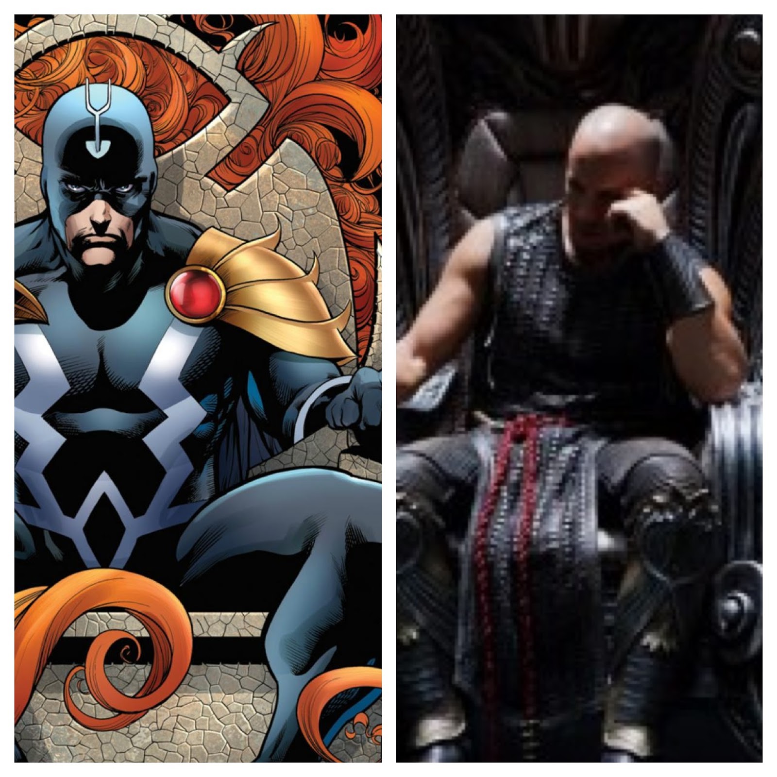 A Vin Diesel What If: Could He Be BLACK BOLT of the INHUMANS?