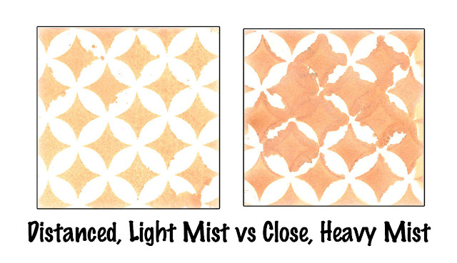 Creations Galore Blog: How To Add Spray Mist Patterns To Your Scrapbook ...