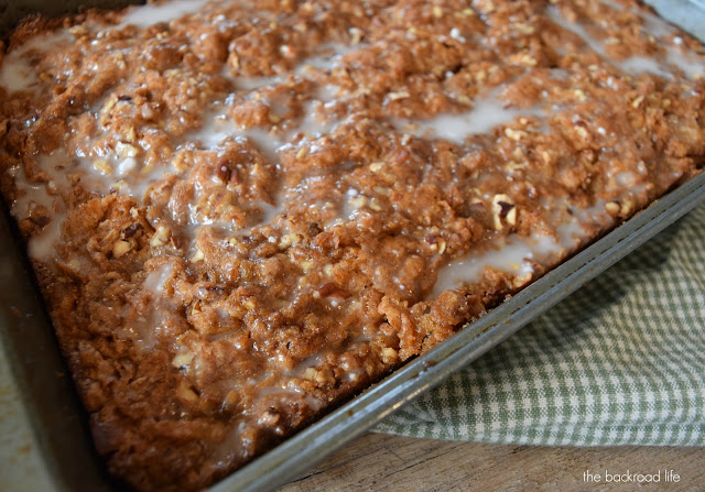 The Backroad Life: Double Delight Coffee Cake