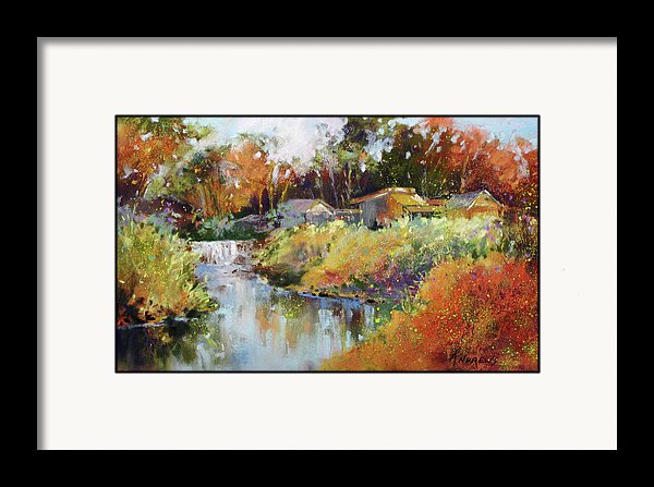 Rae Andrews : Quiet Inlet..Pastel;..Texas Artist..Rae Andrews