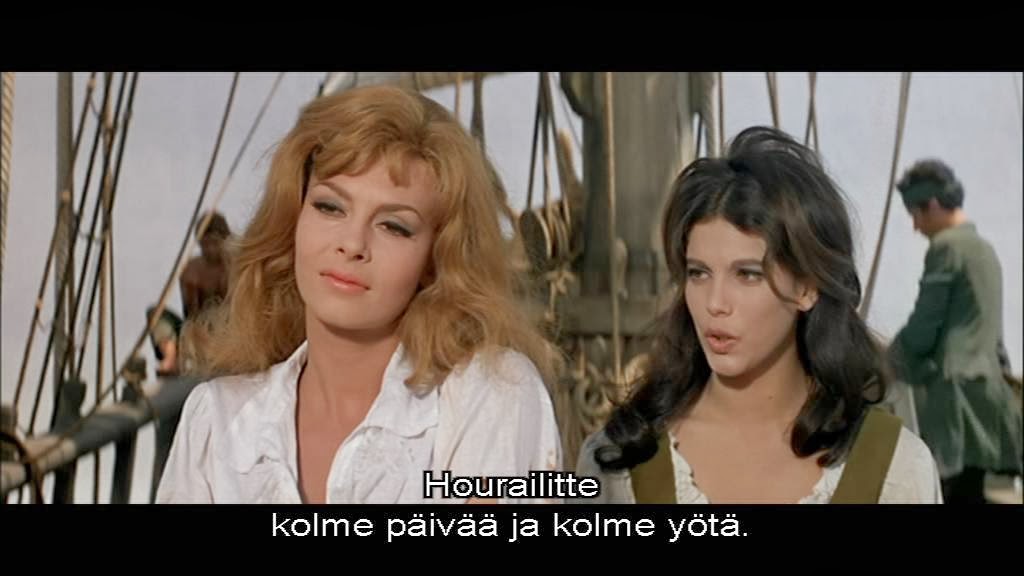 Elokuvahömppää: Untamable Angélique (Angelika ja merirosvo)