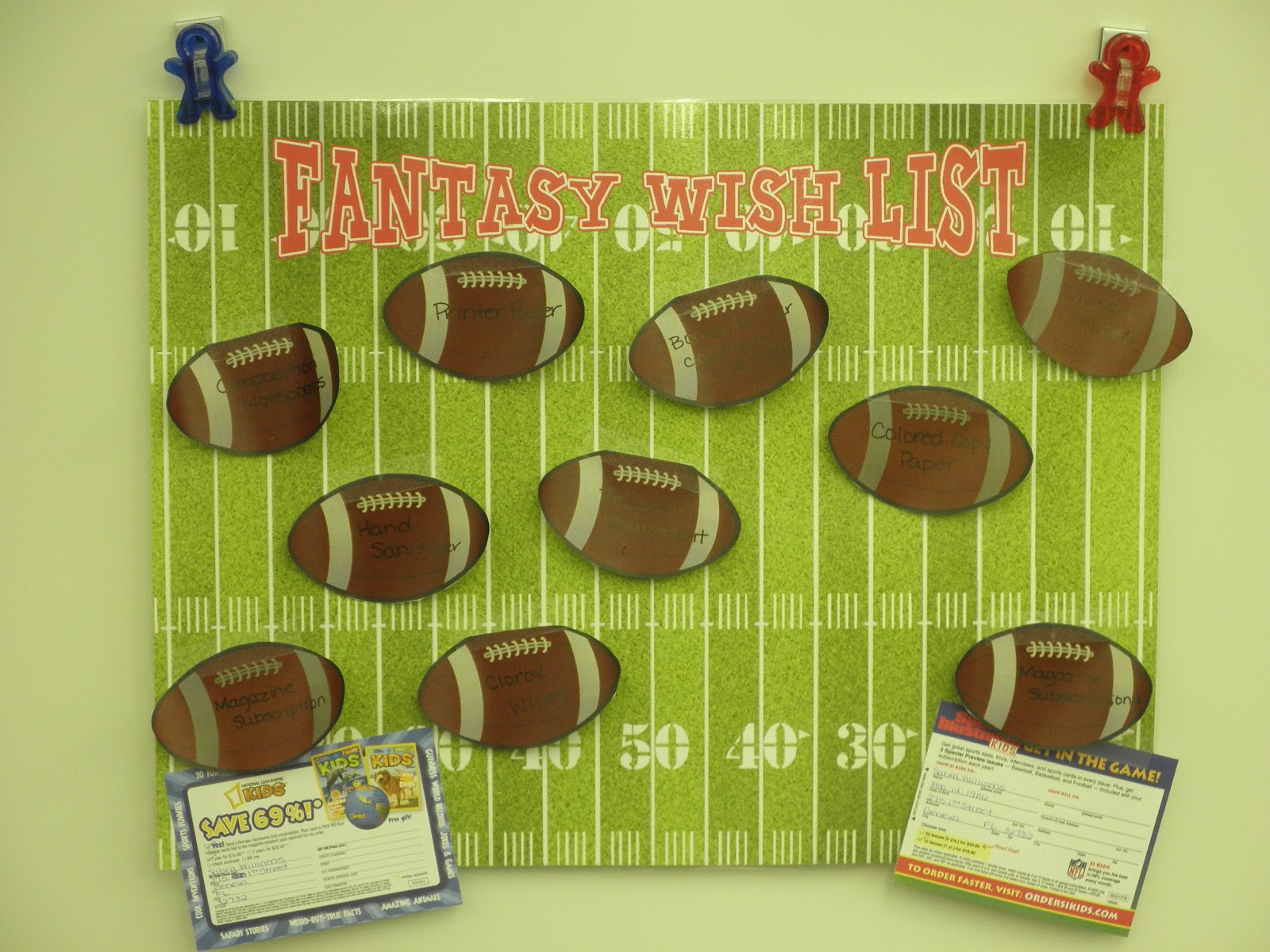 Teaching with a Touch of Twang: Good Bye Sports Theme