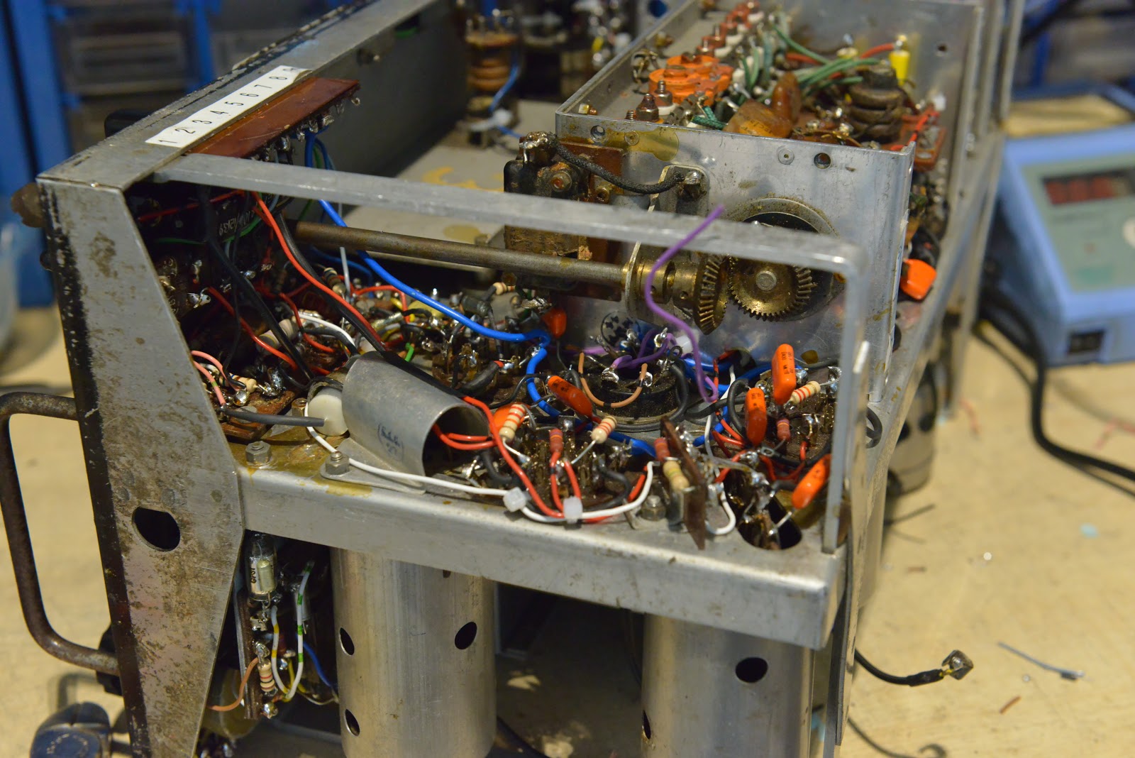 PD3WMZ - ON2WMZ: Rebuild Marconi R1155