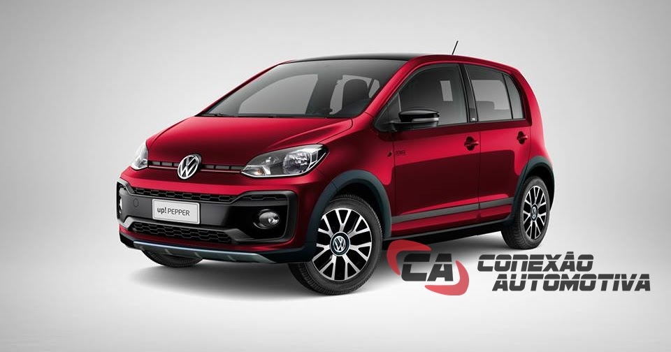 Com design esportivo e substituto do Speed, Volkswagen up! Pepper será ...