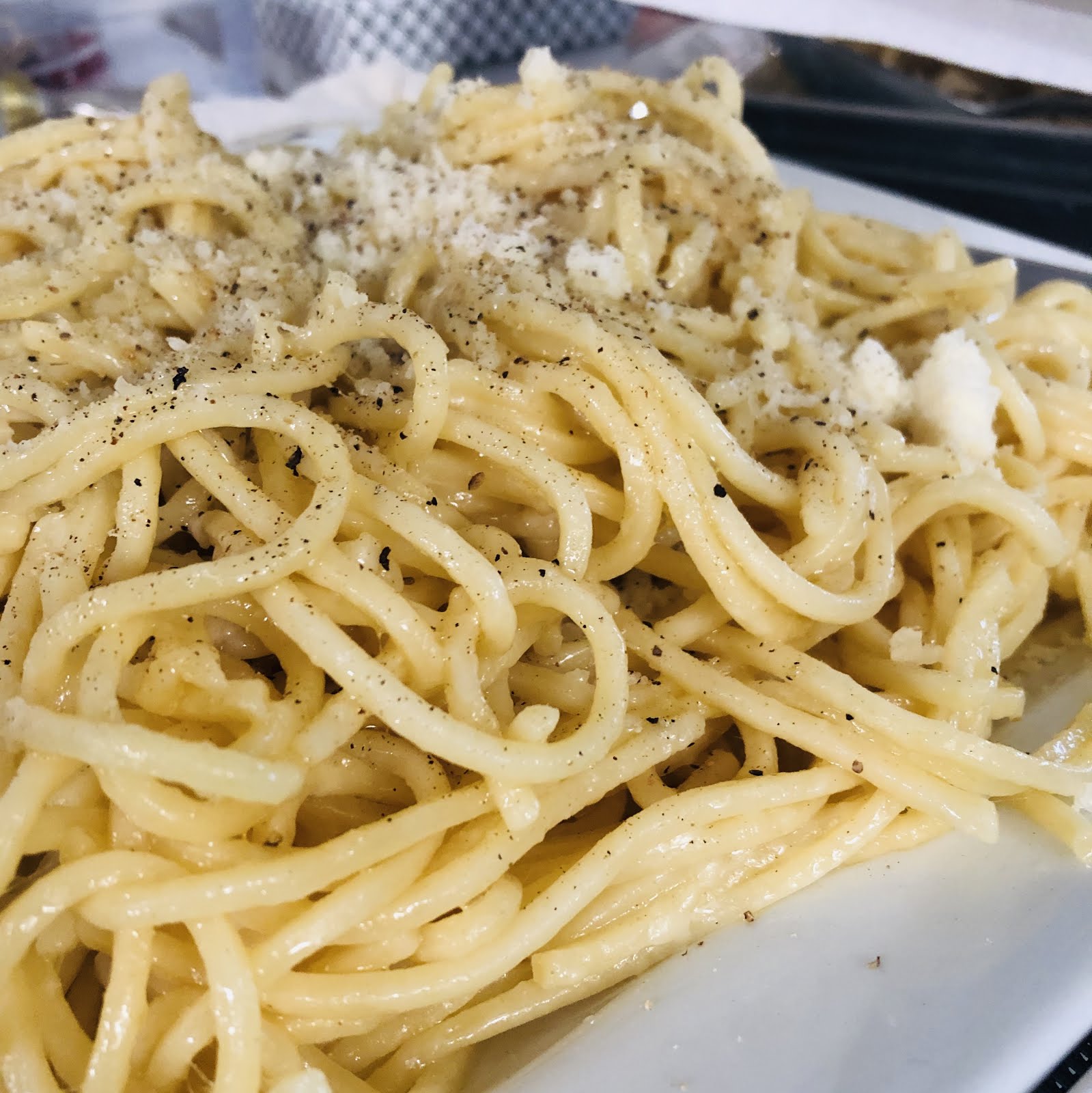 "The eyes eat first."