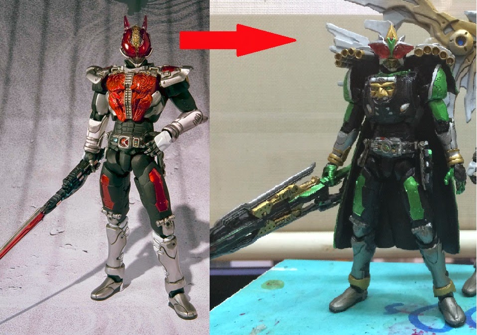 Kamen Rider World: Photo album custom Kiwami Tamashii Zeronos Vega form