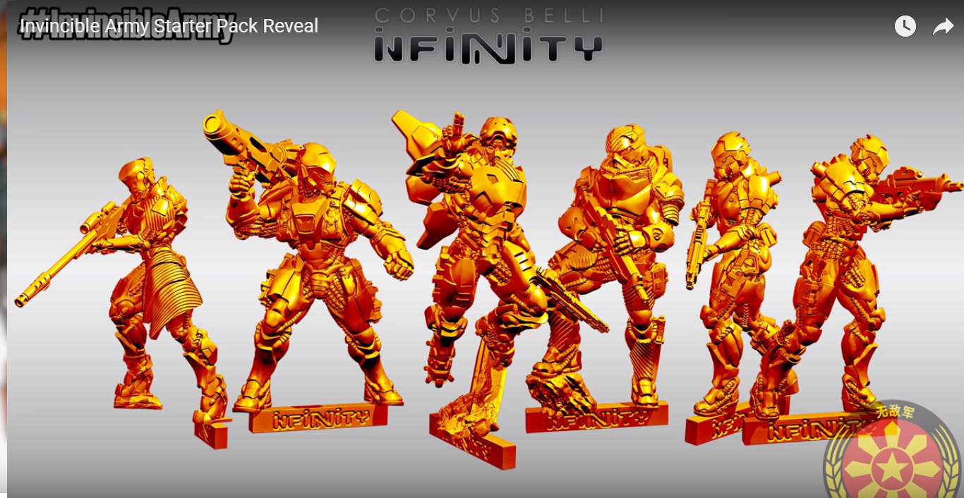 El Descanso del Escriba: Revelado el Starter pack del Invincible Army ...