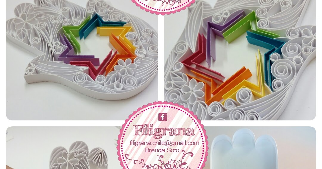 Filigrana - Quilling en Chile: Hamsa - Mano de fatima filigrana ...