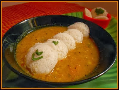 Upala: Mini Idli Sambar