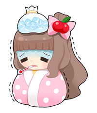 png : sticker1908 - LINE PLAY Cherry's Sweet Day