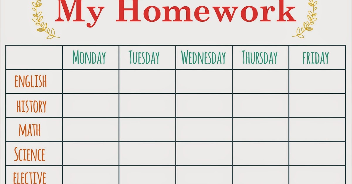 Craft Mei: Keeping the Homework Organized