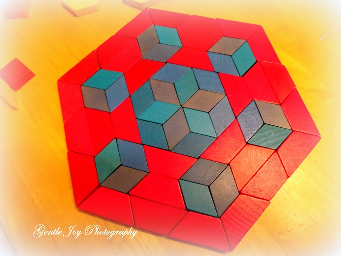 Gentle Joy Homemaker: Old Fashioned Toys-Pattern Blocks