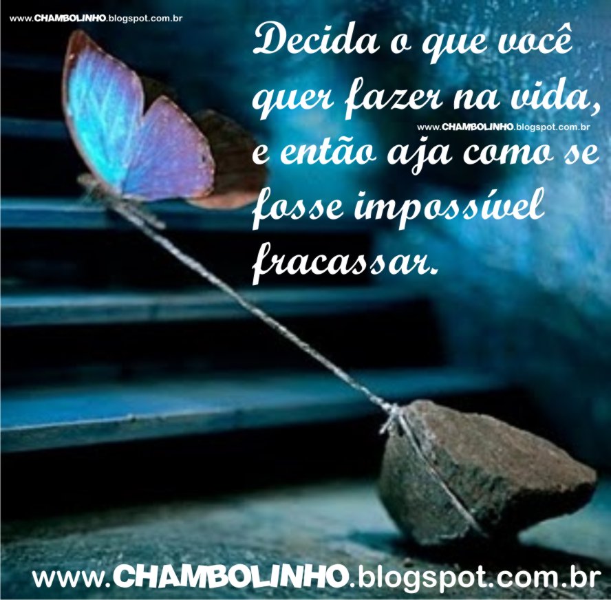 Frase sobre o impossível para Facebook