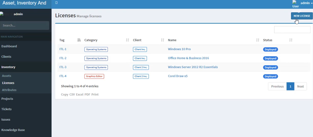 Asset Inventory And Project Management System In Php Mysql Complete Project With Database