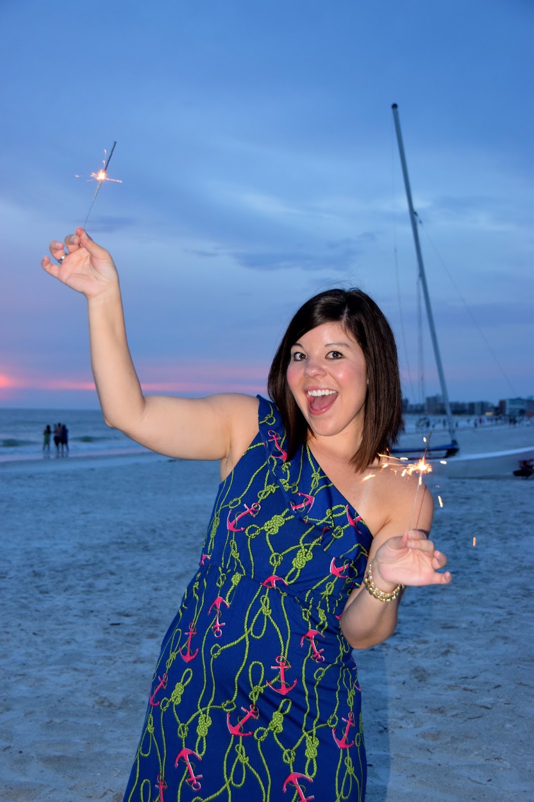 Anchors on the Beach - Girl Meets Bow