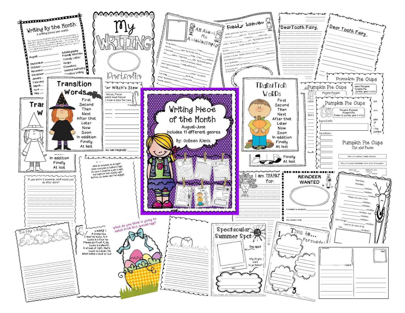 Storywriting prompt card first grade practice - rytebangkok