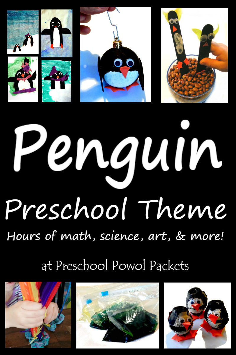 Penguin Preschool Activities for Penguin Theme or Unit | Preschool ...