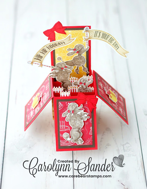 Care Bear Stamps: Be Inspired Design Team Blog Hop ~ Card in a Box