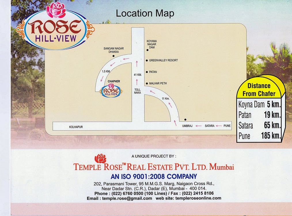 GNRPL - TEMPLEROSE: ROSE HILL VIEW - PATAN (SATARA) N. A. PLOT PROJECT