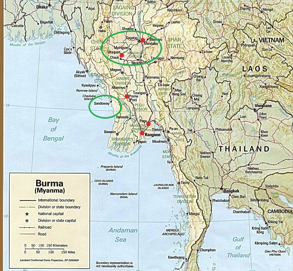 Road to Mandalay: Bagan das "Tal der Pagoden"