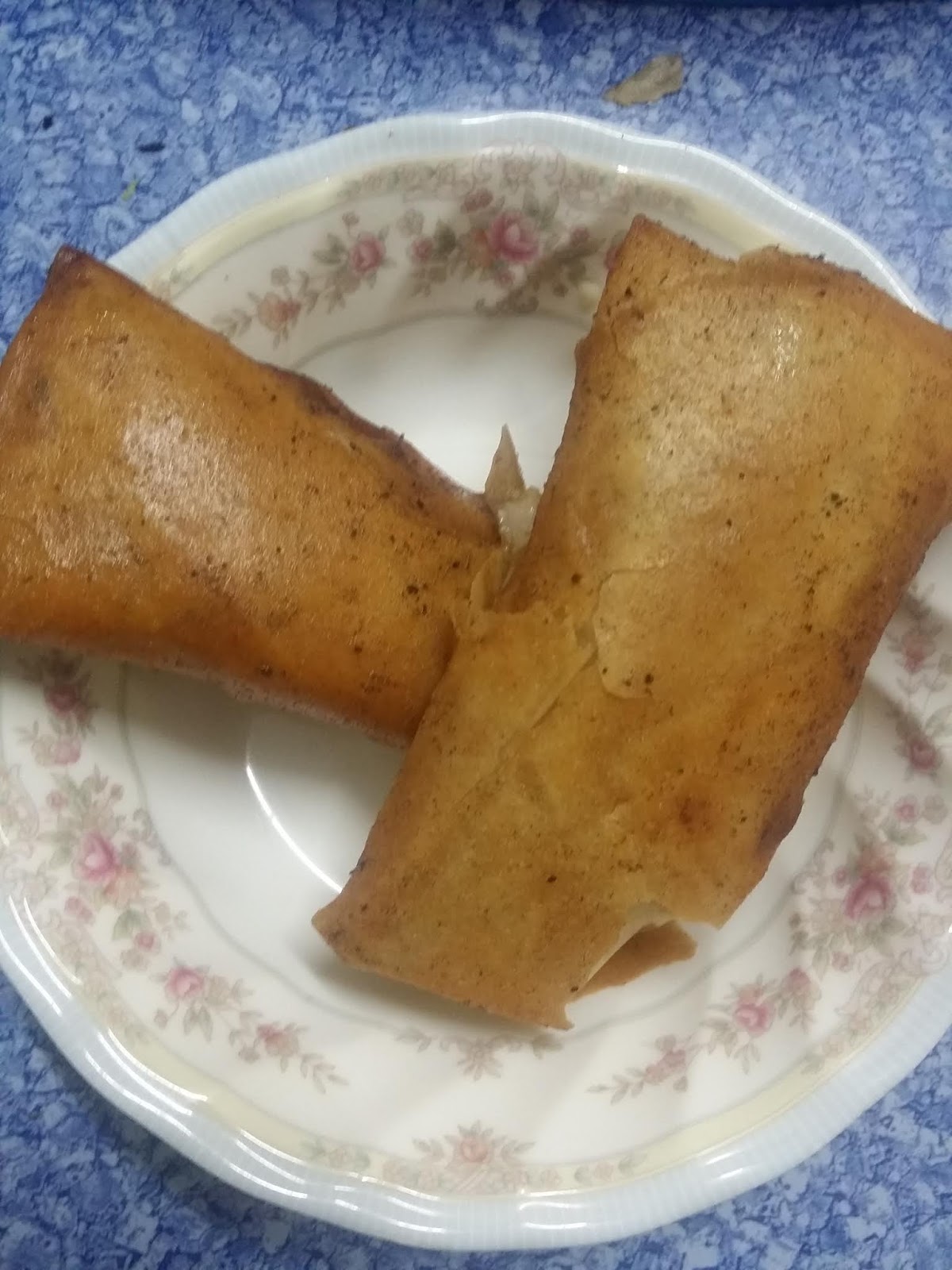 KAKCIK SEROJA: Donut mini, popia carbonara dan tauhu begedil...