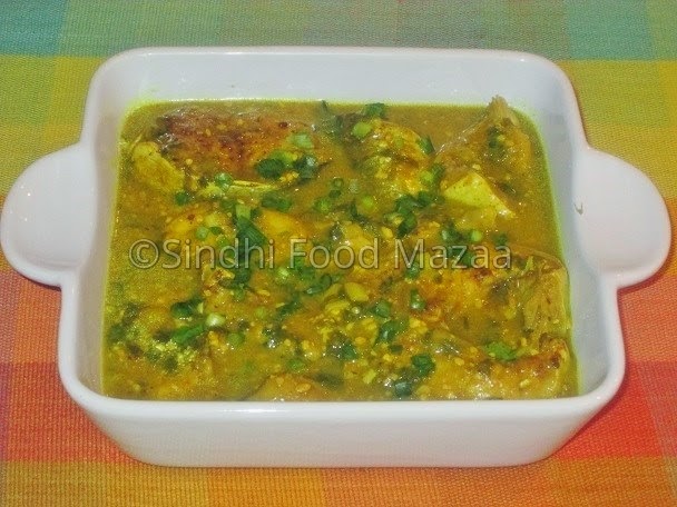 Sindhi Food Mazaa: THOOMA MEI MACHI / SINDHI STYLE GARLIC FISH CURRY