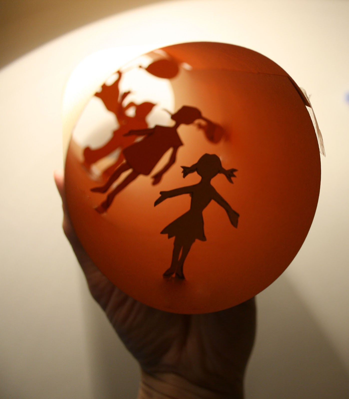 Paper Hat Parties: Cardboard silhouette's