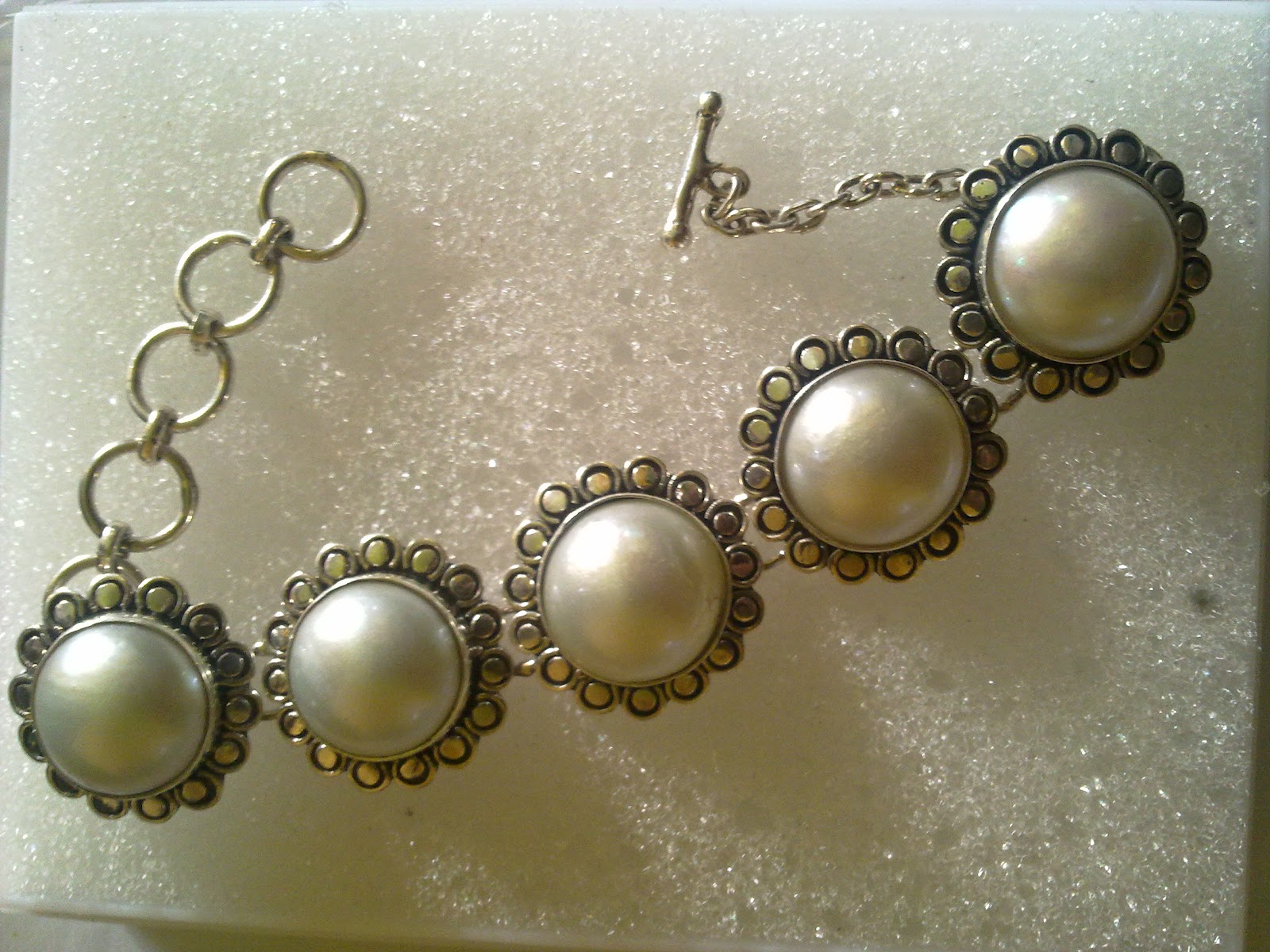 SHELL ACSASORIS: CONTOH PERHIASAN PERAK & MUTIARA