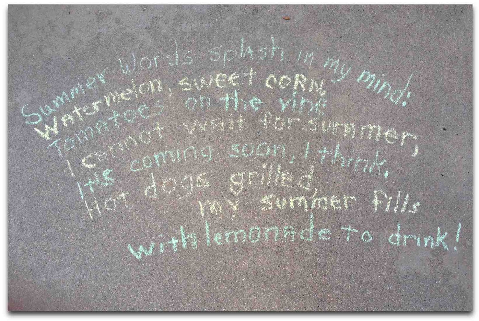 TeacherDance: Chalk-A-Bration! Welcome summer!
