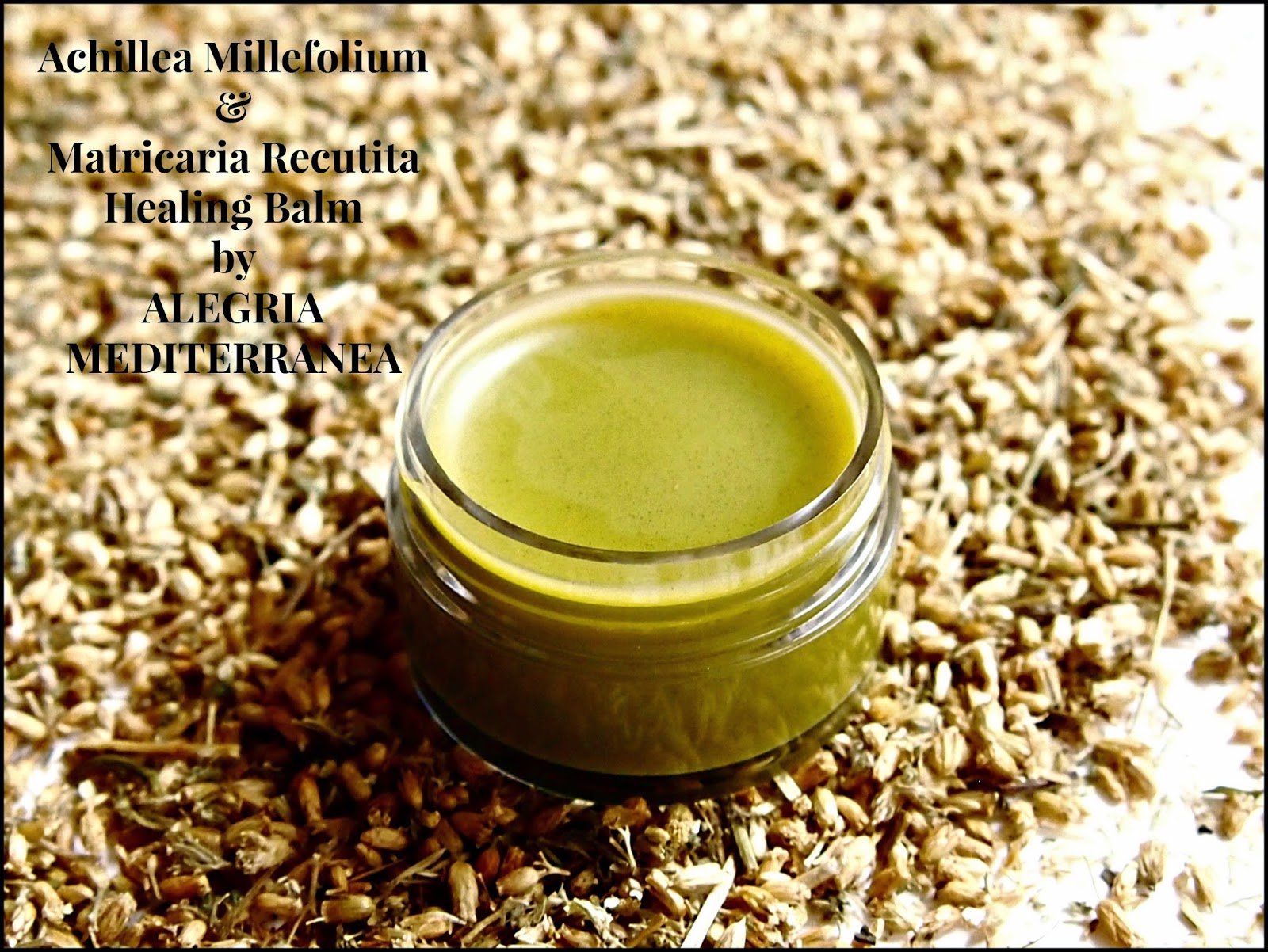 ALEGRIA MEDITERRANEA: POMADA de Manzanilla y Milenrama /Chamomile and ...