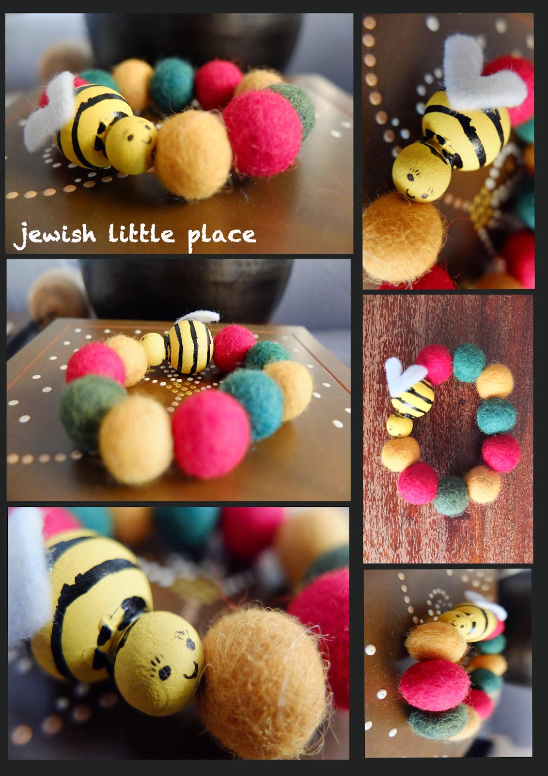 our Jewish little place: Bee bracelet