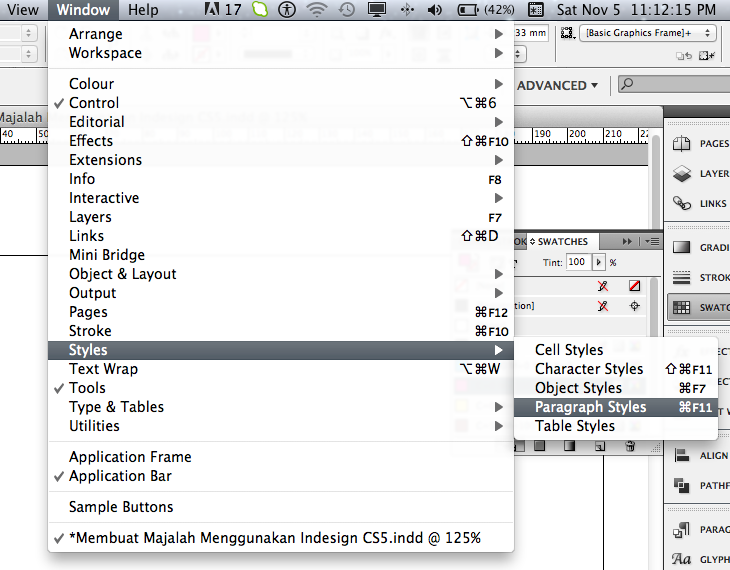 Coretan Henda: Cara Membuat Majalah Menggunakan Adobe Indesign CS5