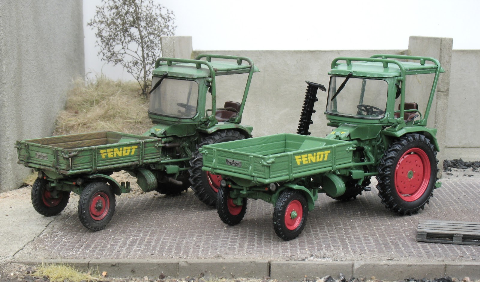 becasse weathering: Fendt 231 GT: Der Klassiker unter den Geräteträgern