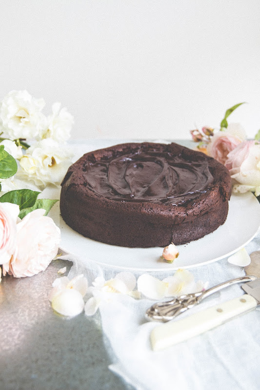 Milk and Honey: Flourless Chocolate Cassis Cake - Gluten Free