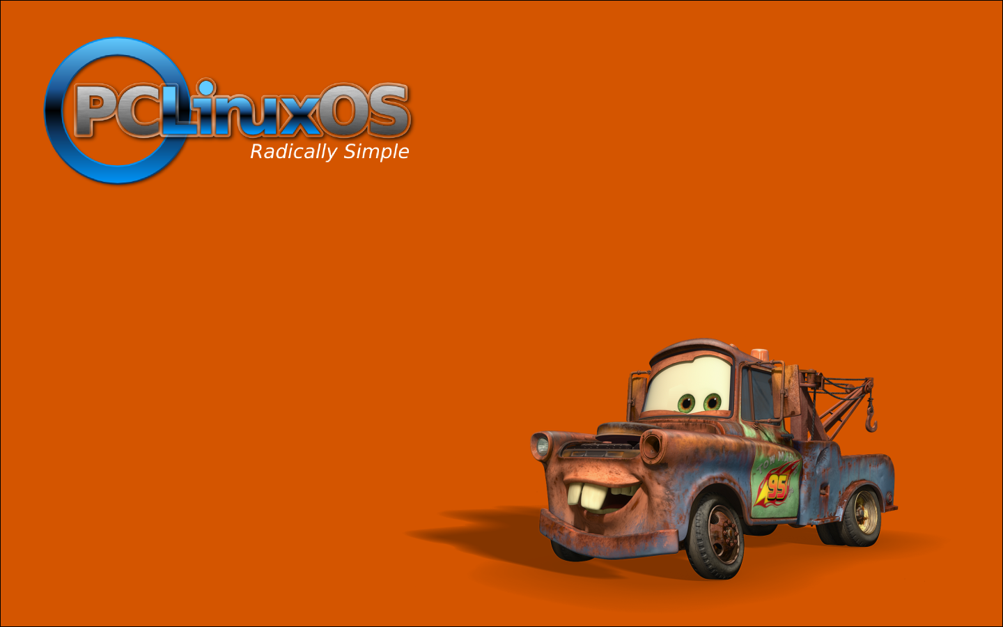 Wallpaper cu Bucsa - PCLinuxOS Romania