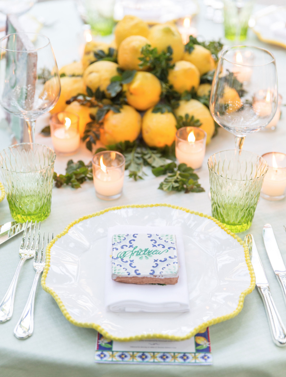 Luxury Capri (Italy) event destination and event planning design photos