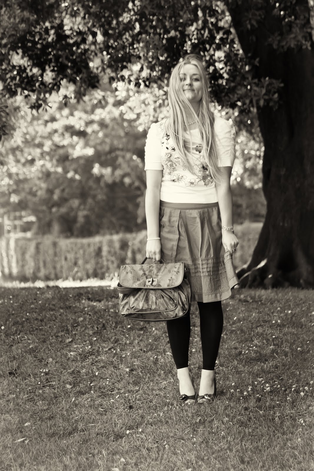 Strike a pose: small town girl