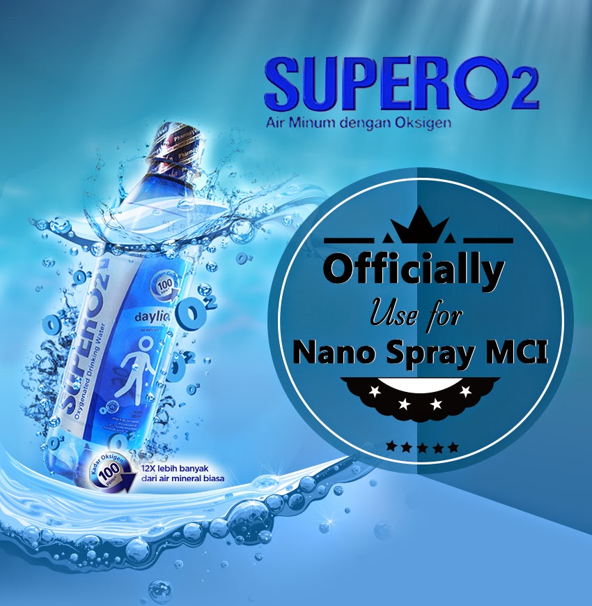 Super O2, diresmikan sebagai air oksigen untuk Nano Spray | Agen Resmi ...