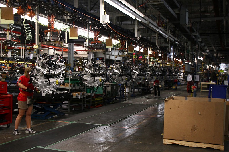 "Out & About" Photo Blog: General Motors Assembly Plant Tour -- June ...