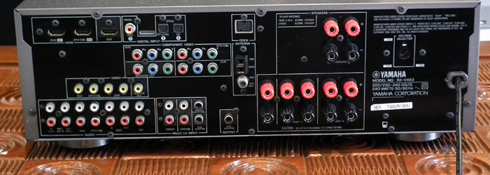 Lentera Akustika: Yamaha RX-V463 HDMI (AV Receiver)