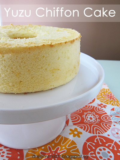 DreamersLoft: Yuzu Chiffon Cake