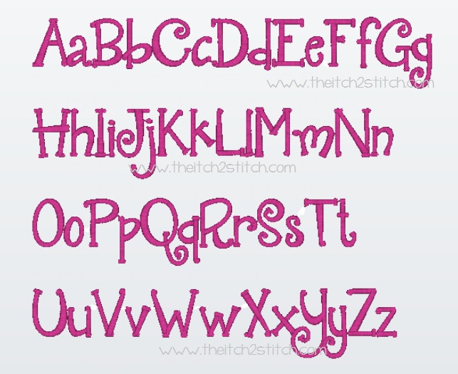 Lucy's Closet: Fonts