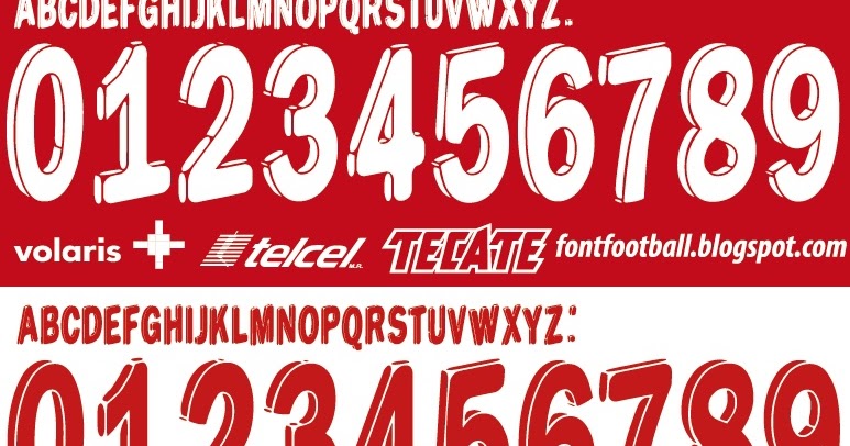 FONT FOOTBALL: Font Vector Xolos De Tijuana 2015 2016 kit
