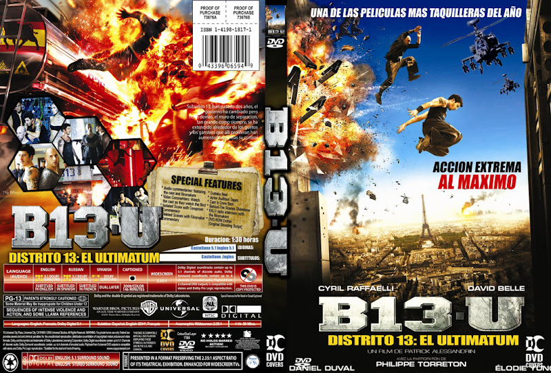 CARATULAS YARO: DISTRITO 13 -EL ULTIMATUM