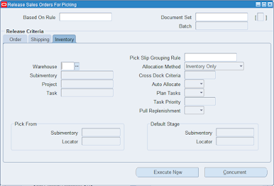 Oracle Order Management Pick Release Process « Learn Oracle